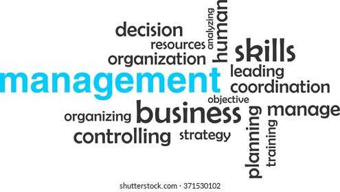 Word Cloud Management Related Items Stock Vector (Royalty Free ...