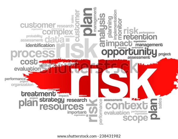 Word Cloud Risk Related Tags Vector Stock Vector (Royalty Free ...