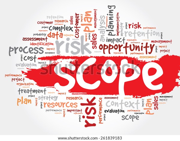 Word Cloud Scope Related Tags Business Stock Vector (Royalty Free ...