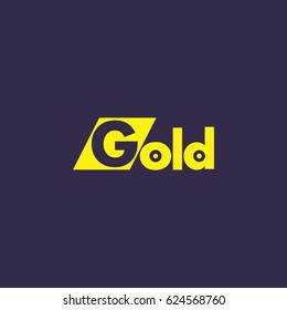Word Gold Design Symbol Vector Stock Vector (Royalty Free) 624568760 ...