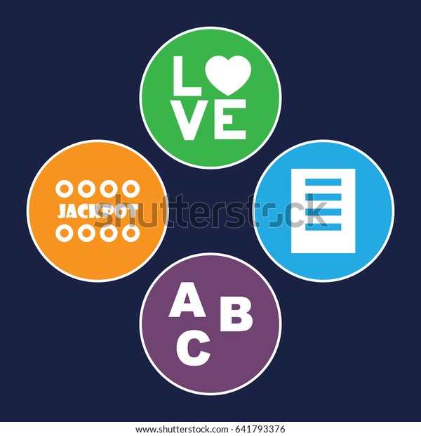 Word Icons Set Set 4 Word Stock Vector (Royalty Free) 641793376 ...