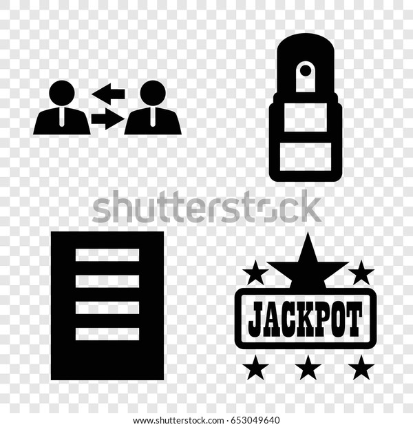 Word Icons Set Set 4 Word Stock Vector (Royalty Free) 653049640 ...