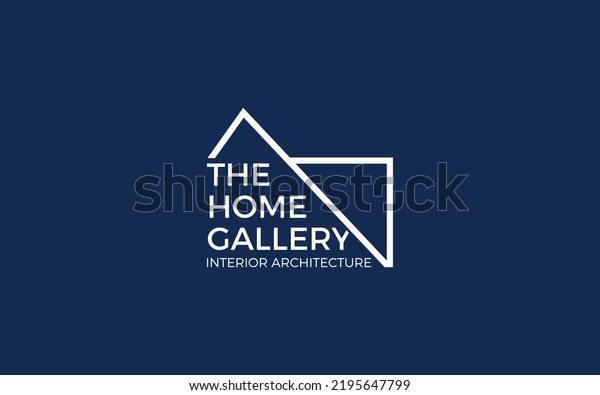 Word Mark Logo Formed Home Symbol: เวกเตอร์สต็อก (ปลอดค่าลิขสิทธิ์ ...