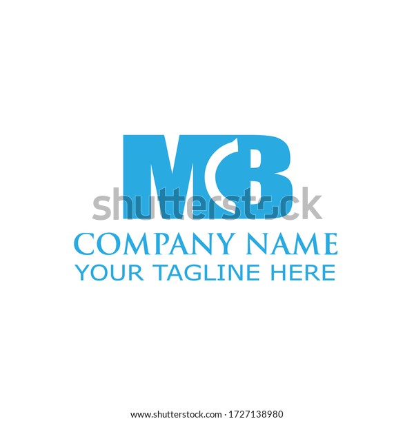 Word Mb Logo Design Template Stock Vector (Royalty Free) 1727138980 ...