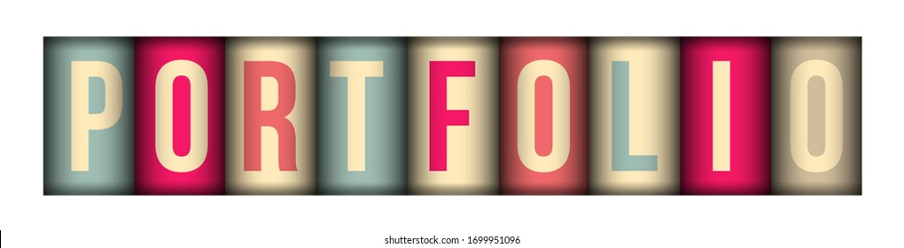 Ilustraciones, imágenes y vectores de stock sobre The Word Portfolio ...