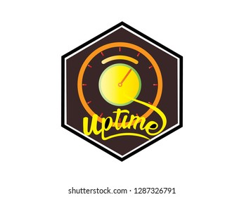 Word Uptime Logo Stock Vector (Royalty Free) 1287326791 | Shutterstock