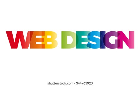 Word Web Design Vector Banner Text Stock Vector (Royalty Free ...