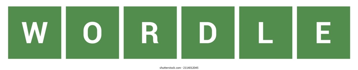 Wordle Word Puzzle Game Vector Logo 库存矢量图（免版税）2114012045 | Shutterstock
