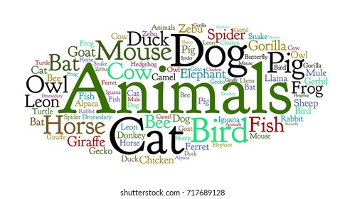 96,843 Animal word Images, Stock Photos & Vectors | Shutterstock