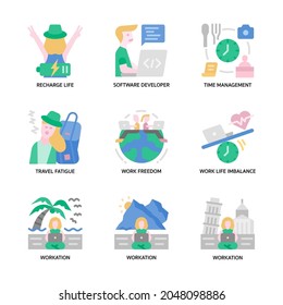 Workation Stock Illustrations, Images & Vectors | Shutterstock