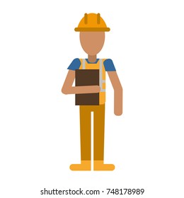 Worker Avatar Full Body Icon Vector: เวกเตอร์สต็อก (ปลอดค่าลิขสิทธิ์ ...