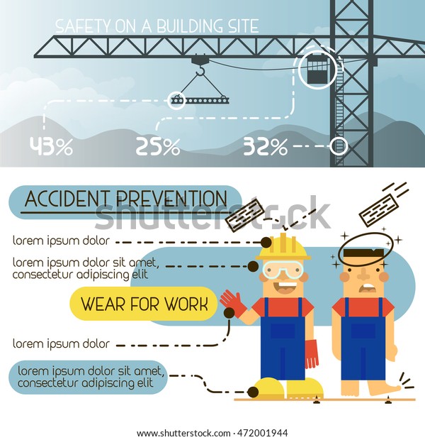 Workplace Safety Safety Prevention Workplace Danger Stock Vector ...