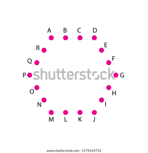 Worksheet Game Kids Learning Alphabet Connect Stock Vector (Royalty ...