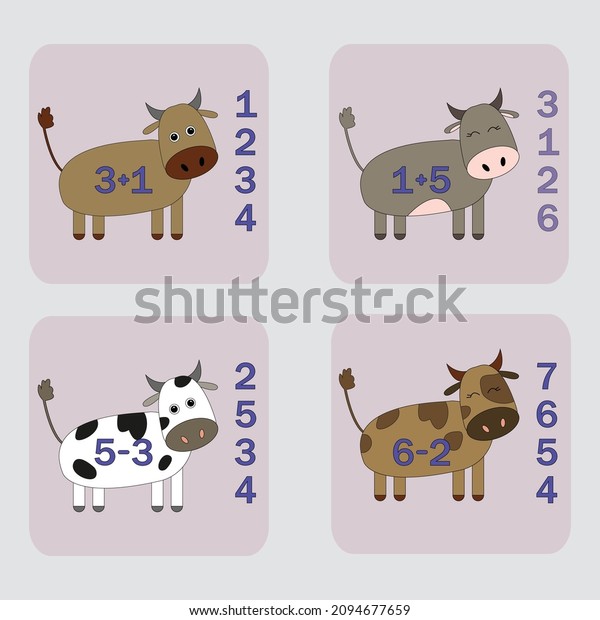 Worksheet Vector Design Task Calculate Answer Stock Vector (Royalty ... Worksheet Vector Design Task Calculate Answer Stock Vector (Royalty ...