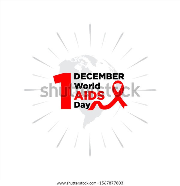 World Aids Day 1st December World Stock Vector (Royalty Free) 1567877803