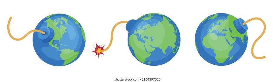 4,128 Exploding globe Images, Stock Photos & Vectors | Shutterstock