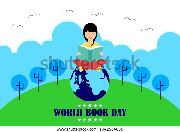World Book Day Logo Vector Stock Vector (Royalty Free) 1342684856 ...