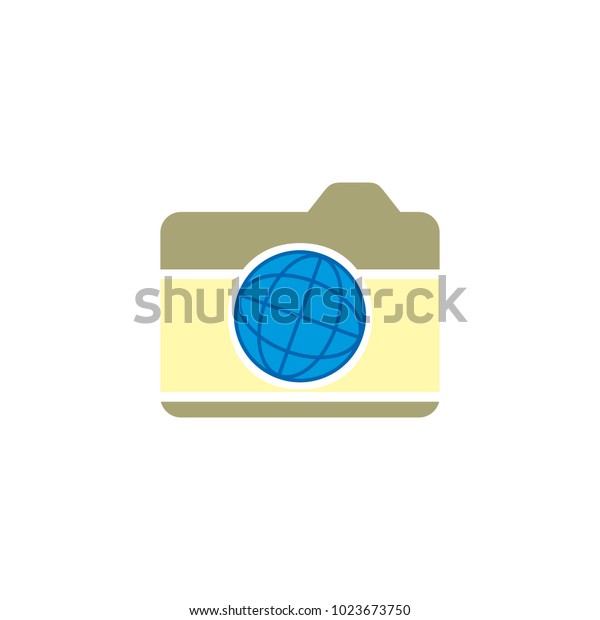 World Camera Logo Icon Design Stock Vector (Royalty Free) 1023673750 ...