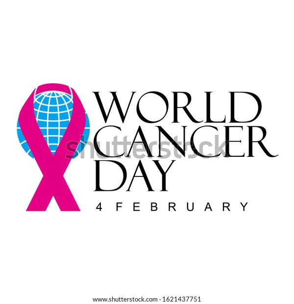 World Cancer Day Logo Vector Template Stock Vector (Royalty Free ...