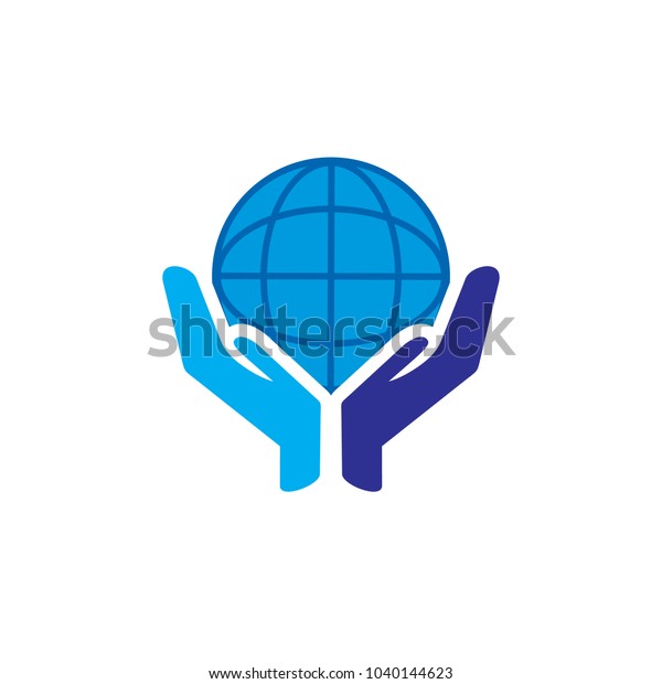 World Care Logo Icon Design Stock Vector (Royalty Free) 1040144623 ...