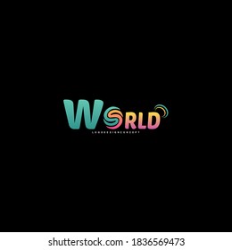 World Circle Logo Design Concept Stock Vector (Royalty Free) 1836569473 ...