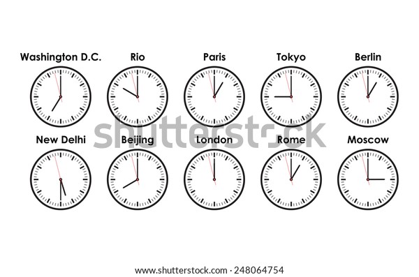 24,213 World Time Clocks Images, Stock Photos & Vectors | Shutterstock