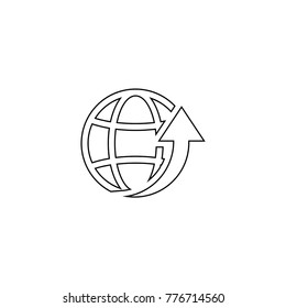 World Delivery Icon: vector de stock (libre de regalías) 776714560 ...
