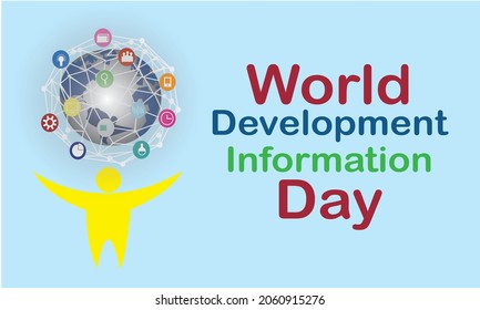 World Development Information Day 2021 International Stock Vector ...