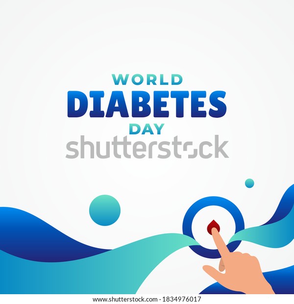 World Diabetes Day Vector Design Illustration Stock Vector (Royalty ...