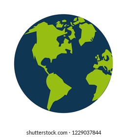 World Earth Symbol Stock Vector (Royalty Free) 1229030311 | Shutterstock