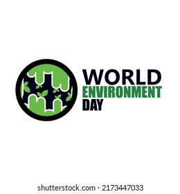World Environment Day Logo Icon On Stock Vector (Royalty Free ...