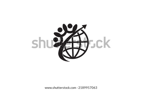 World Global 로고.All in One Abstract 스톡 벡터(로열티 프리) 2189957063 | Shutterstock