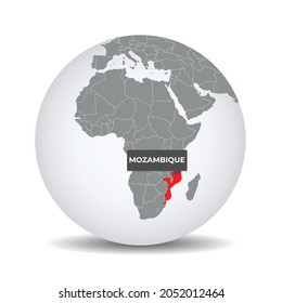 Maputo world map Images, Stock Photos & Vectors | Shutterstock