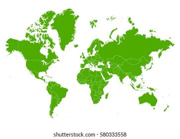 Hawaii World Map Stock Vector (Royalty Free) 144291058