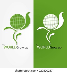 World Grow Stock Vector (Royalty Free) 220820257 | Shutterstock