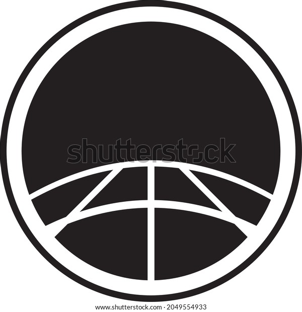 World Horizon Shape Circle Stock Vector (Royalty Free) 2049554933 ...