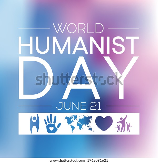 World Humanist Day Observed Every Year Stock Vector (Royalty Free ...