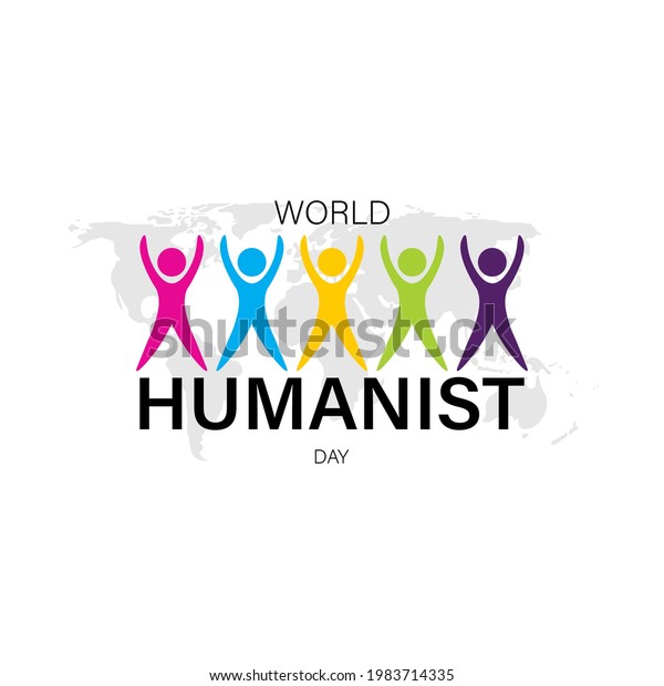 World Humanist Day Vector Illustration June Stock Vector (Royalty Free ...