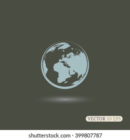 World Icon World Icon Sign Stock Vector (Royalty Free) 399807787 ...