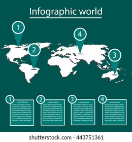 World Infographics Stock Vector (Royalty Free) 443751361 | Shutterstock