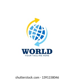 Global Logo Design Vector Illustrator Eps Stock Vector (Royalty Free ...