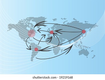 1,847 imágenes de Down arrow map world - Imágenes, fotos y vectores de ...