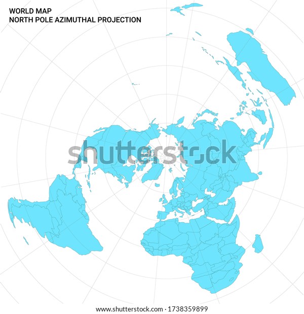 2.833 imagens de Azimuthal map Imagens, fotos stock e vetores ...