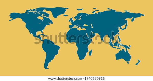 World Map Travel Background Design Illustration Stock Vector (Royalty ...