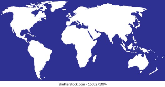 World Maps Vector Icon Continent Planet Stock Vector (Royalty Free) 1533271094 | Shutterstock