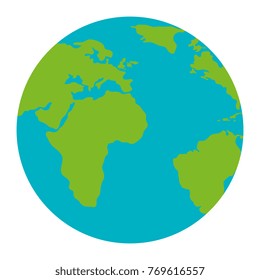 Planet Earth Globe Icon Blue Green: เวกเตอร์สต็อก (ปลอดค่าลิขสิทธิ์ ...