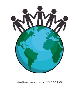 World Planet People: vector de stock (libre de regalías) 726462865 ...