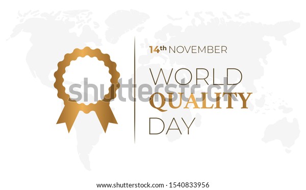World Quality Day Background Illustration Stock Vector (Royalty Free ...