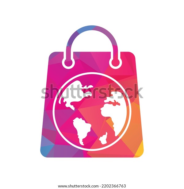 World Shop Logo Template Design Vector Stock Vector (Royalty Free ...