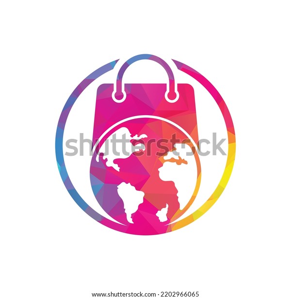 World Shop Logo Template Design Vector Stock Vector (Royalty Free ...